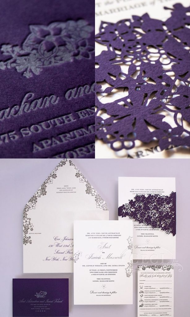 Unique Wedding Invitations With A Variety Of Modern and Trendy Model Design