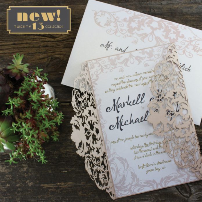 Unique Wedding Invitations With A Variety Of Modern and Trendy Model Design